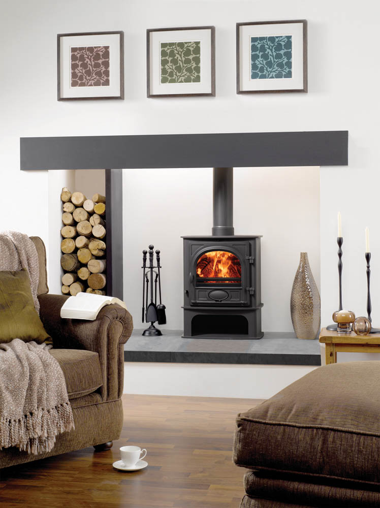 Stockton 5 Midline Wood Burning Stoves & Multi-fuel Stoves - Grate ...